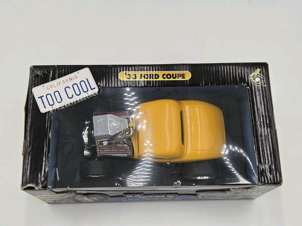 Muscle Machines Too Cool 1933 Ford Coupe Diecast Model, 1:18 In Box | eBay