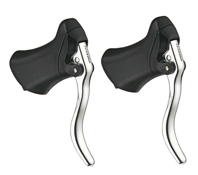 Tektro RL340 Aero Road Bike Brake Levers - Silver | eBay