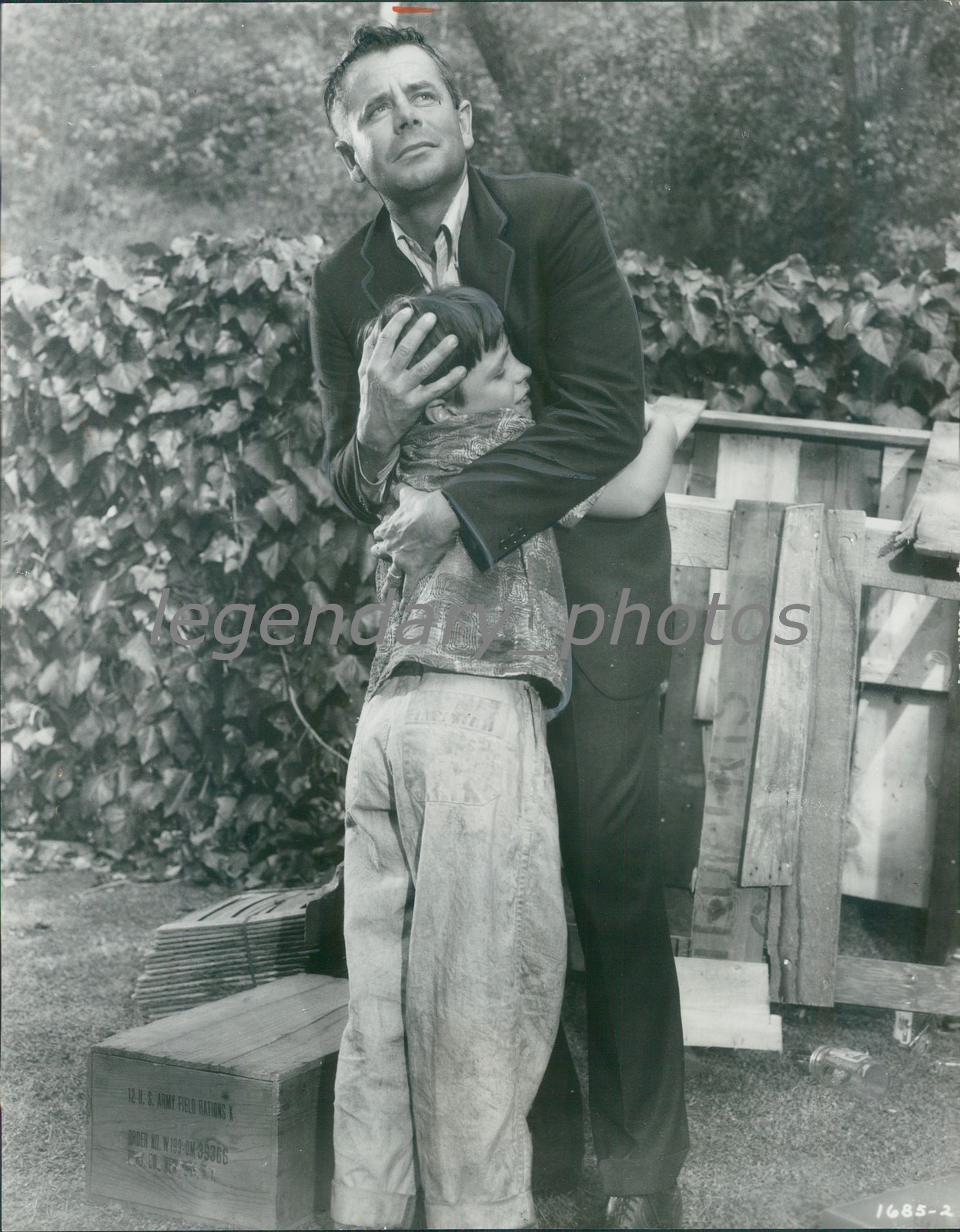 1956 Ransom Original Press Photo Glenn Ford Donna Reed Leslie Nielsen ...