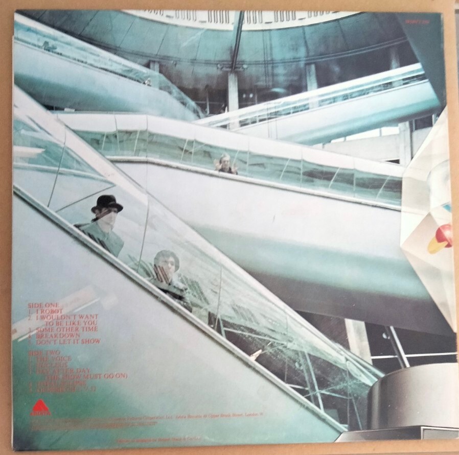 The Alan Parsons Project. I Robot. Vinyl LP. Arista. SPARTY 1012. UK ...