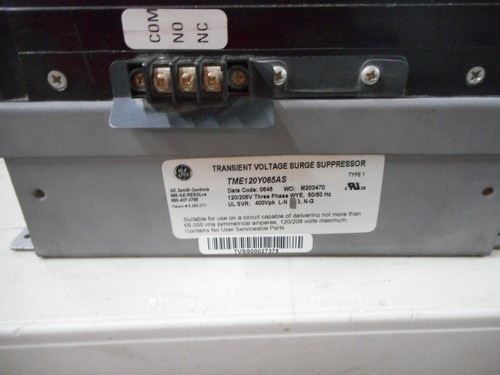 GE TME120Y065AS Transient Voltage Surge Suppressor TVSS | eBay