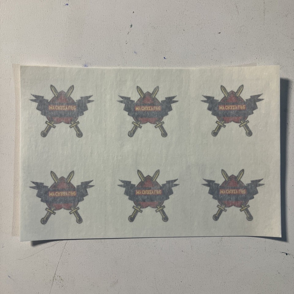 Lot Of 5 1993 My Crazy Life Movie Rub On Tattoo Sheet Of 6 Tattoos ...