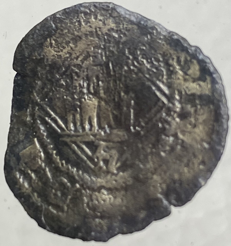 1471-1474 Medieval Coin Kingdom Of Castile & Leon King Henry IV Castle ...