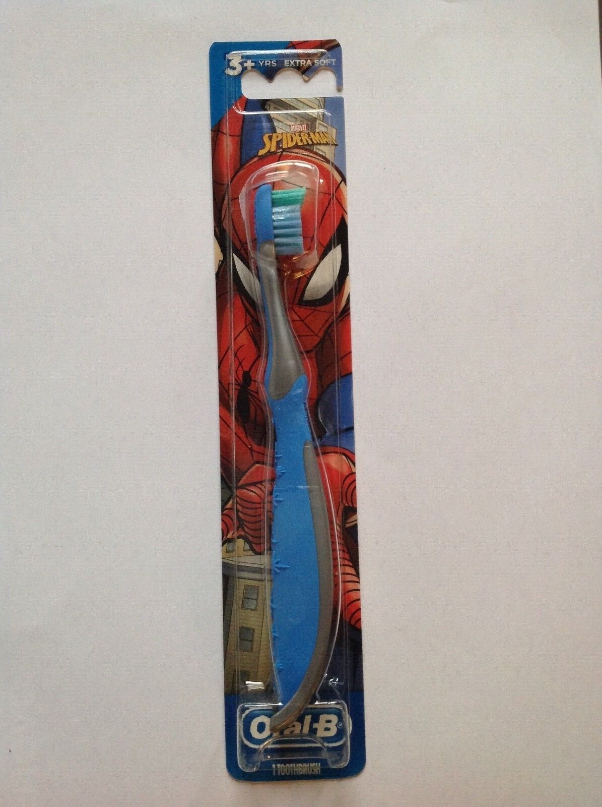 Spider-Man Oral B Kids Manual Toothbrush 3+ Year Extra-Soft Bristle New ...