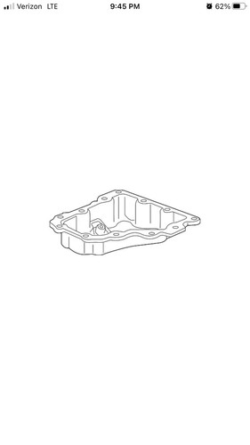 Genuine GM Oil Pan 12637773 | eBay