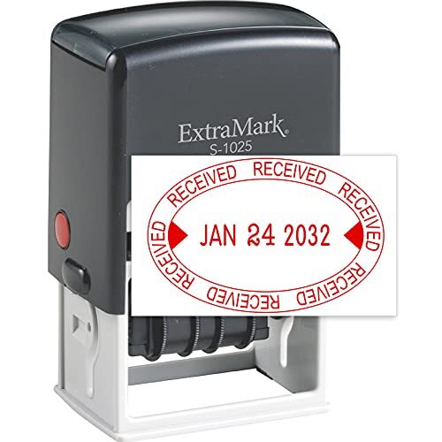 S-1025 Professional Self Inking Office Date Stamp with "Received ...