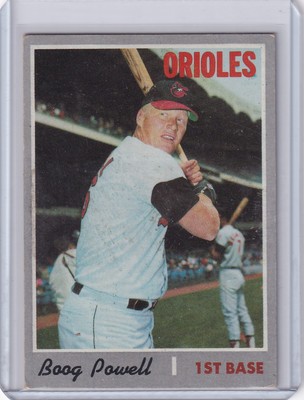 1970 Topps Baseball #410 Boog Powell - Baltimore Orioles | eBay