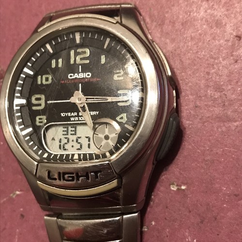 Casio Digital Watch Black Vintage Running | eBay