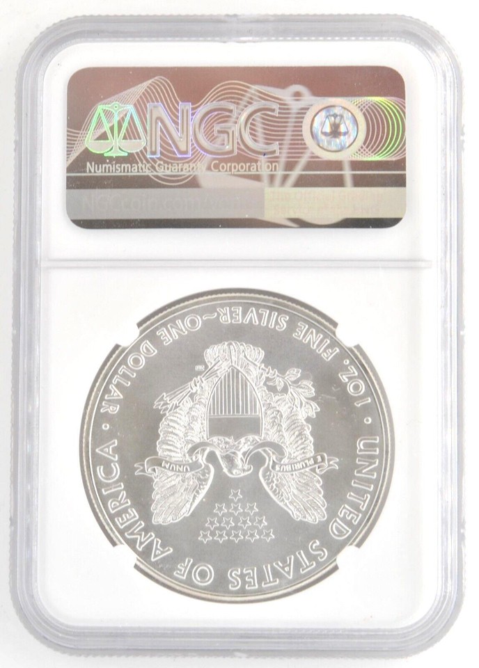 United States 2020 American Silver Eagle NGC Graded First Releases MS70 ...
