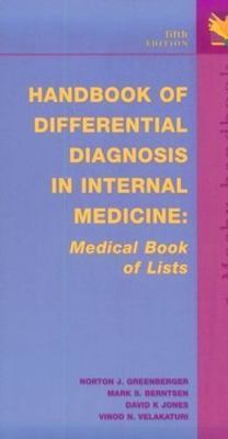 Handbook of Differential Diagnosis in Internal Medicine: Medical Book ...