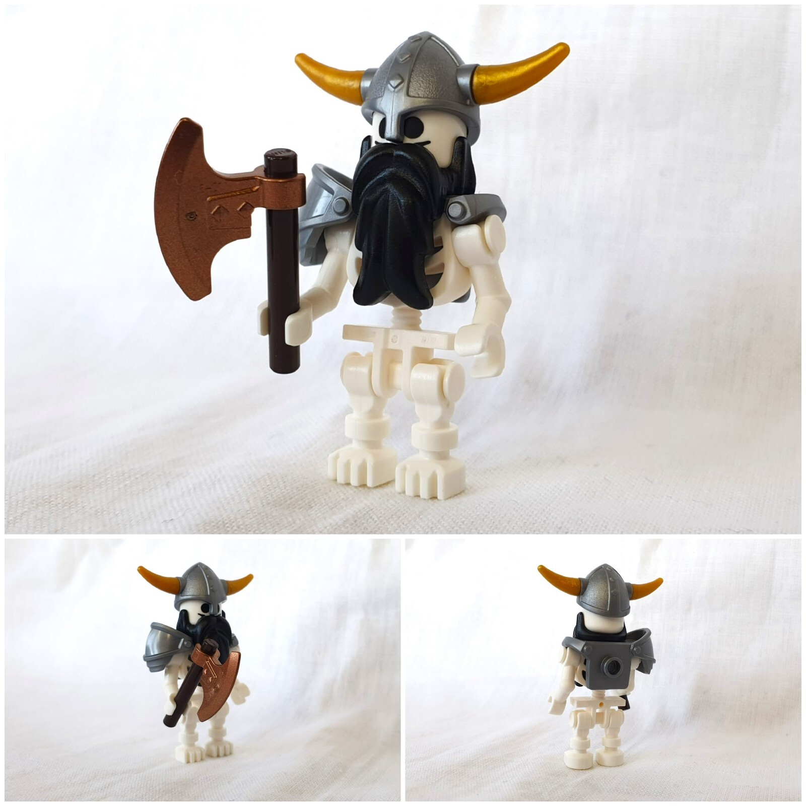 MOC aus LEGO®-Teilen Undead Viking Warrior | Skeleton Knight | passt zu ...