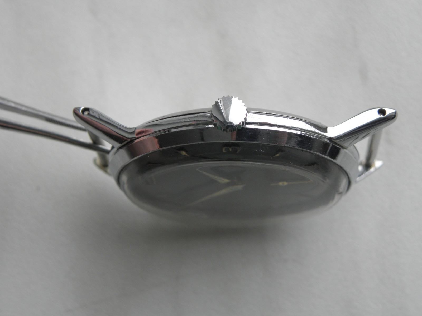 Vintage Zenith Cal 126 Black Sub Second Dial Swiss Made 1950`s | eBay