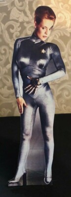 Jeri Ryan as Borg, 7 of 9, in Star Trek: Voyager Tabletop Display ...