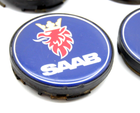 WHEEL CENTER CAPS 62.5mm FOR SAAB 9-3 9-5 2.0 2.3t YS3E 98-07 AERO ...