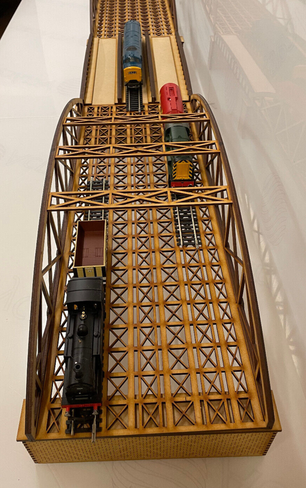 Bowstring & Steel Plate Triple Track Bridge – OO/HO Gauge Model Railway ...