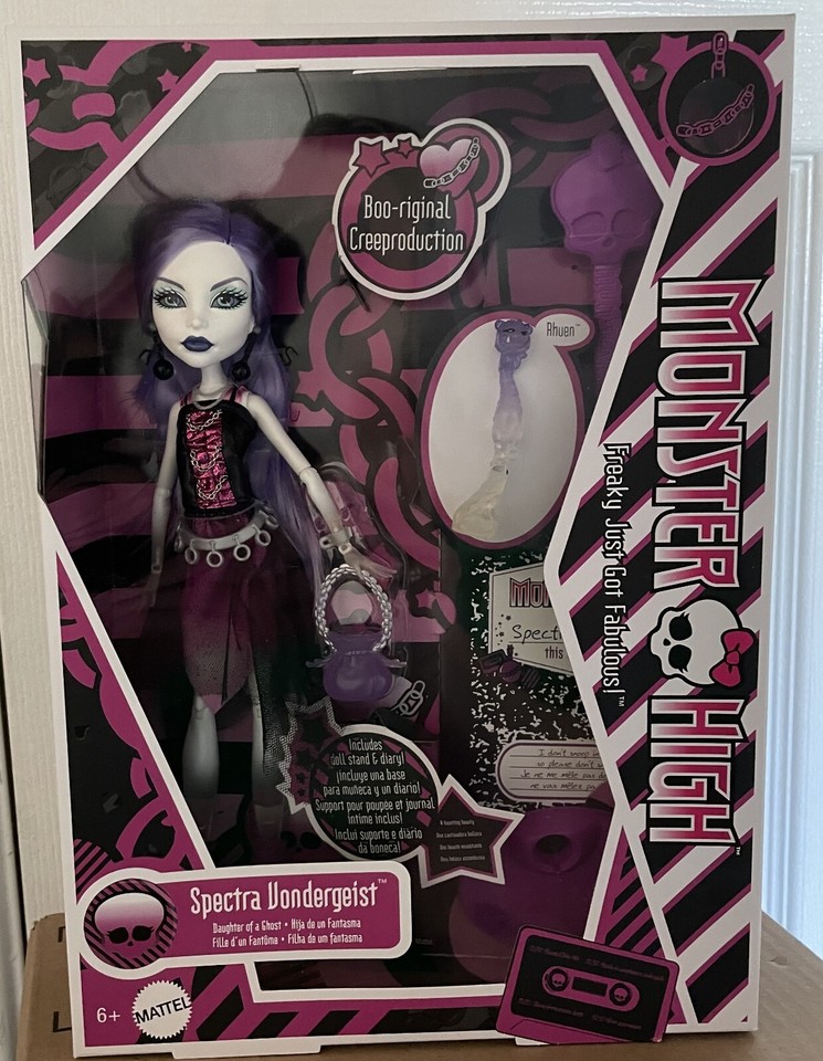 Monster High SPECTRA VONDERGEIST Fashion Doll BOO-RIGINAL ...