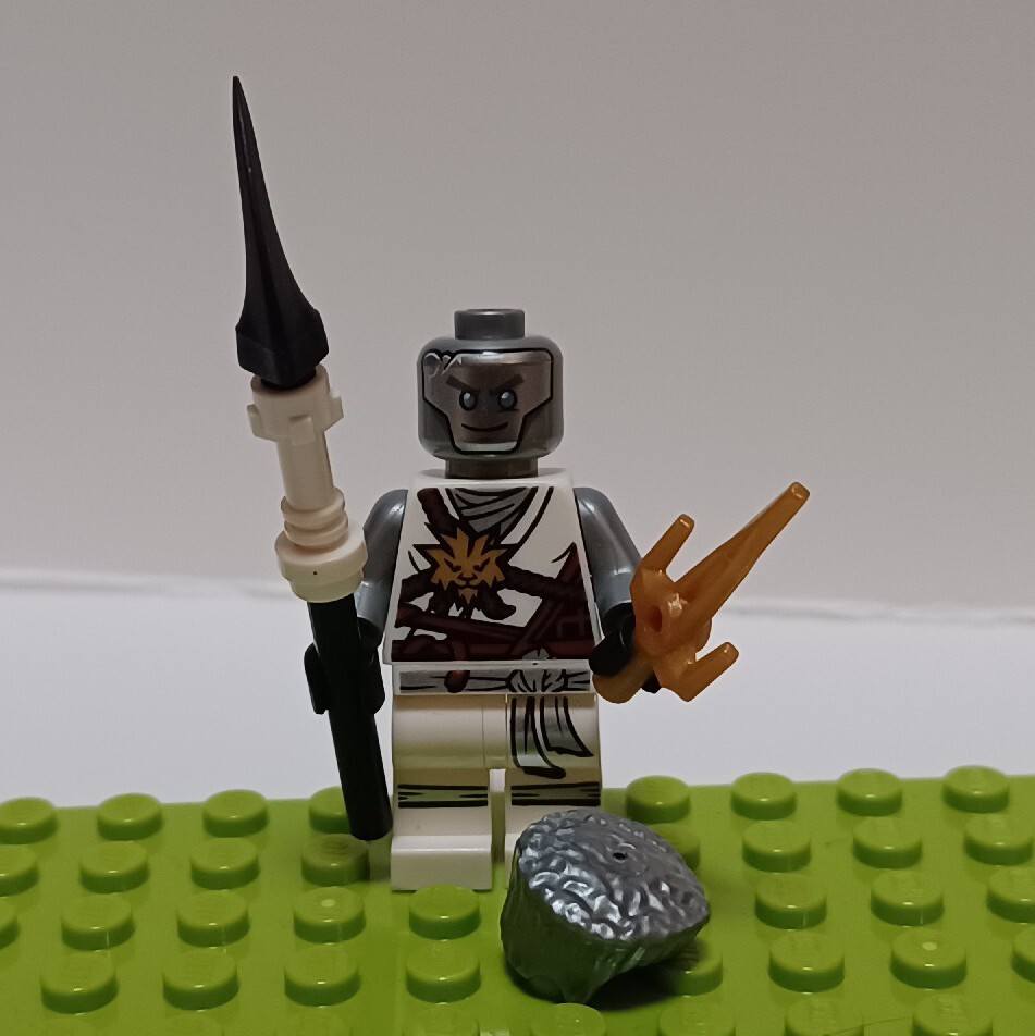 Lego Ninjago Minifigure Zane Honor Robe with Weapons | eBay