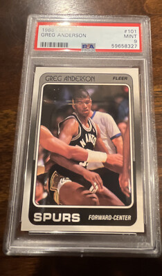 1988 FLEER BASKETBALL #101 GREG ANDERSON PSA 9 MINT | eBay