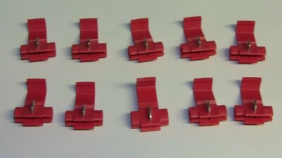 scotch block tap splices red X 10 pieces bus wire connectors model ...