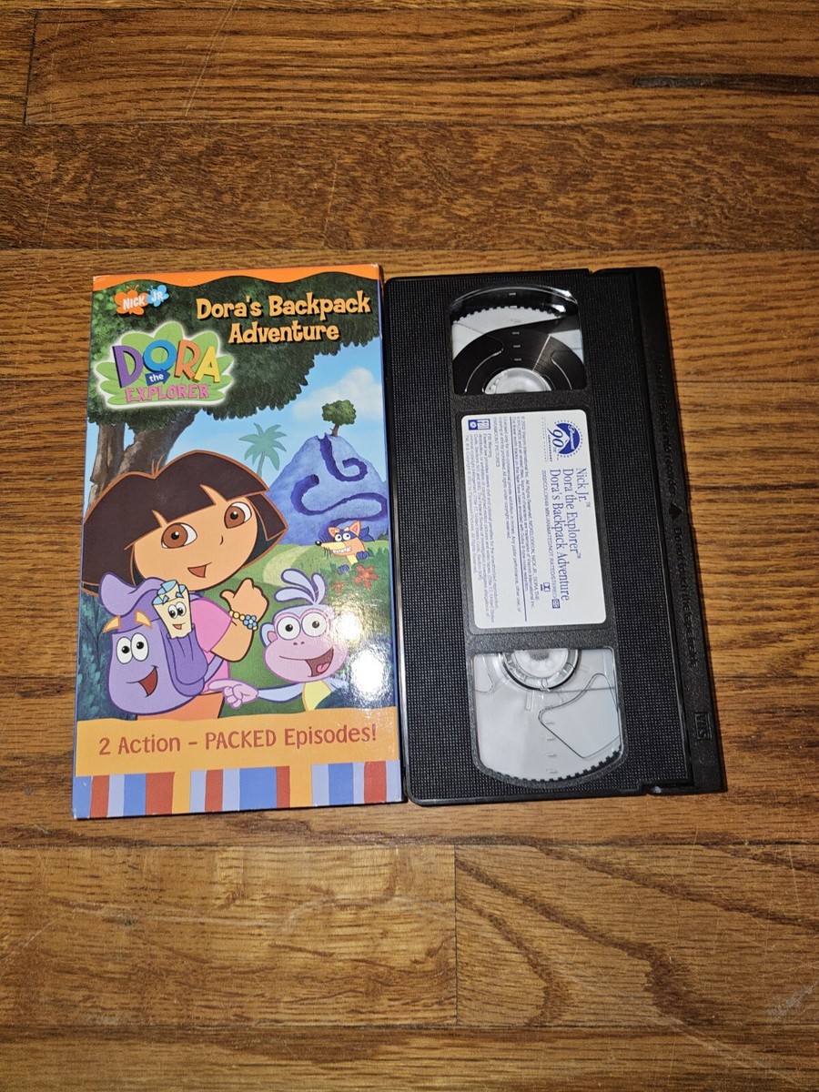 Dora The Explorer Doras Backpack Adventure Vhs