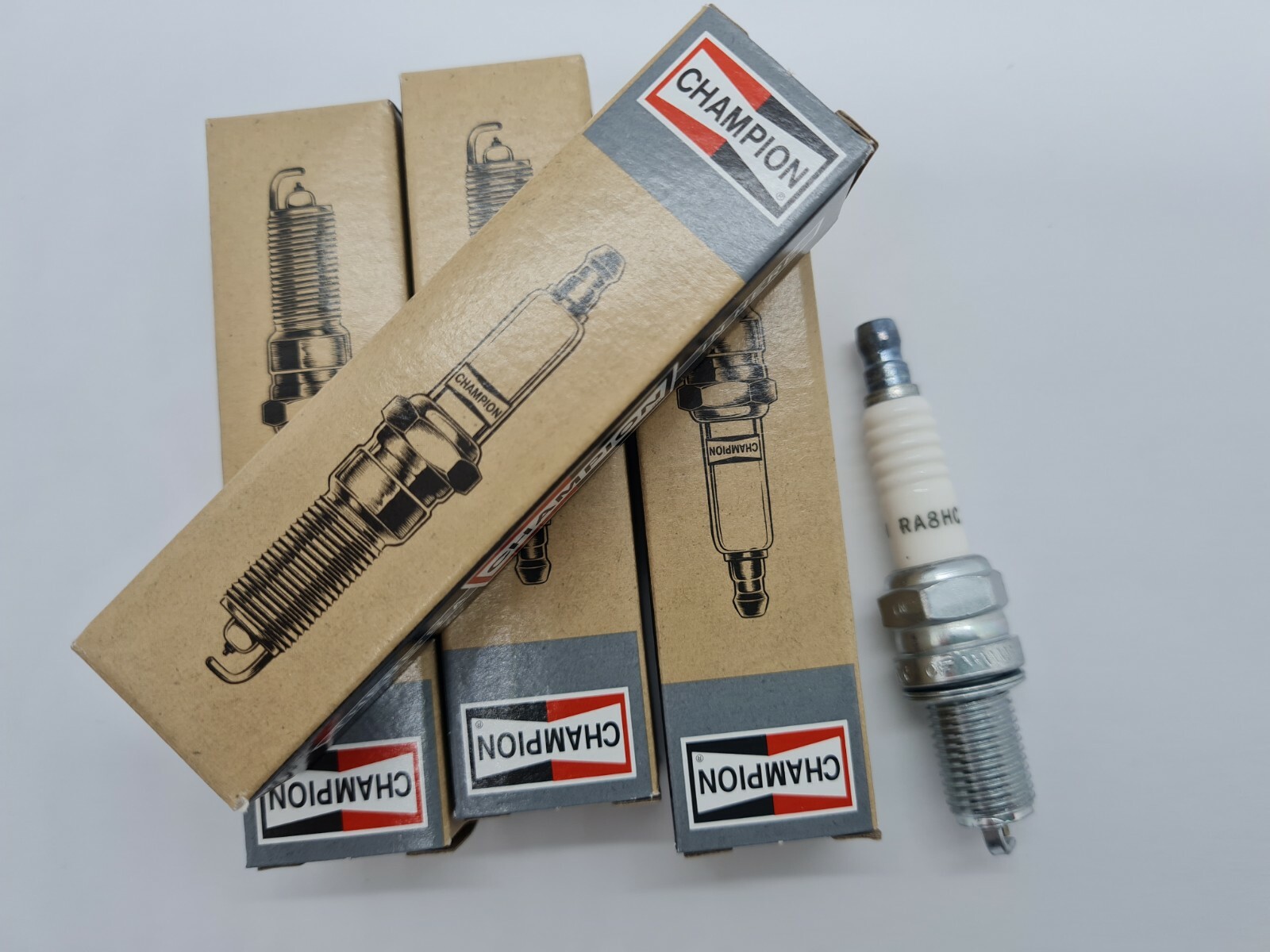 4 @ Champion RA8HC Spark Plug Mercury Mariner Outboard 40 50HP 60HP EFi ...