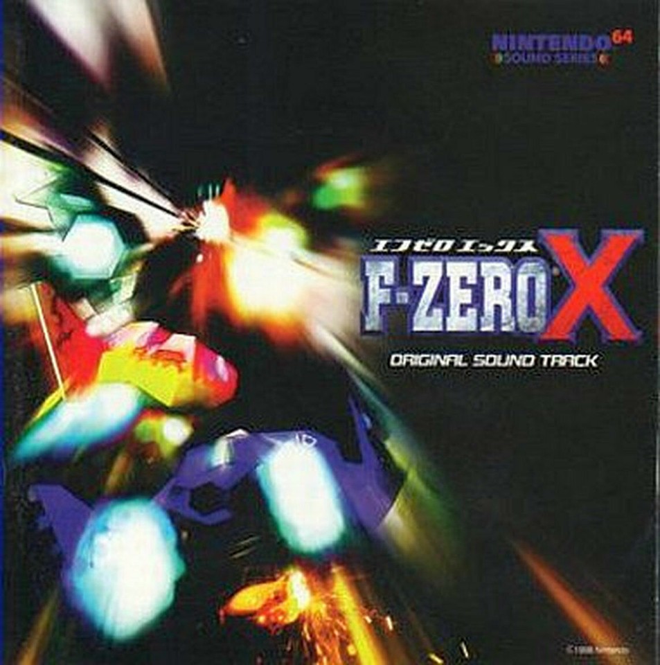 F-zero Music Soundtrack CD GAME F-ZERO X Original Soundtrack Nobuo ...