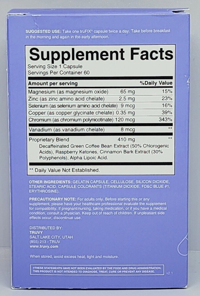 28 day Trufix, VY Energy and Weight Loss , and Renu Supplements(*New ...