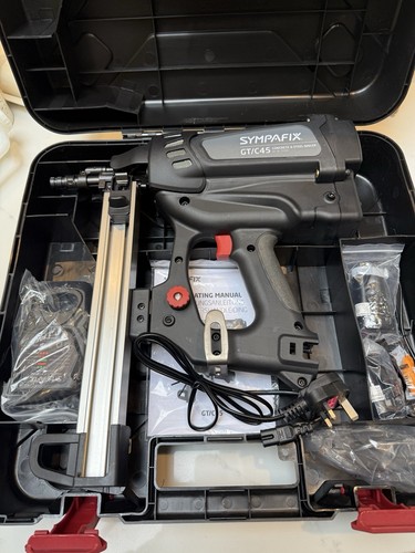 SYMPAFIX GT/C45 Concrete And Steel Nailer Nail Gun - NEW RRP £550 VAT ...