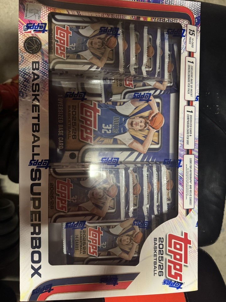 2025-26 TOPPS NBA Flagship Collection Superbox Box (227 Cards ...