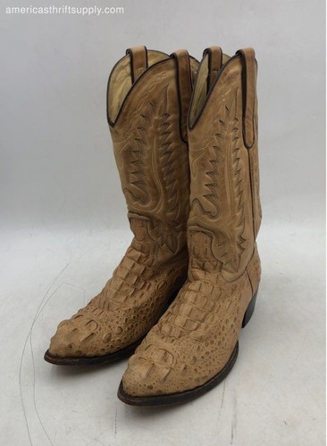 Dan Post Men's DPP348 Brown Leather Western Boots - Size 9E | eBay