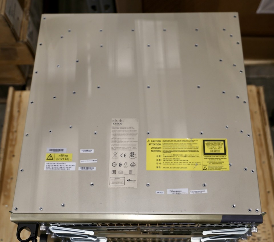 CISCO C6807-XL - Catalyst 6807 Modular Switch with (6) Modules, PSUs ...