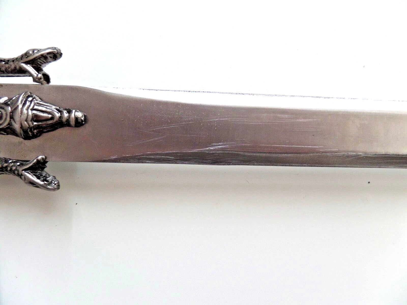 Vintage Demon Snake Head Handle Pakistan Double edge 40 inch Sword | eBay