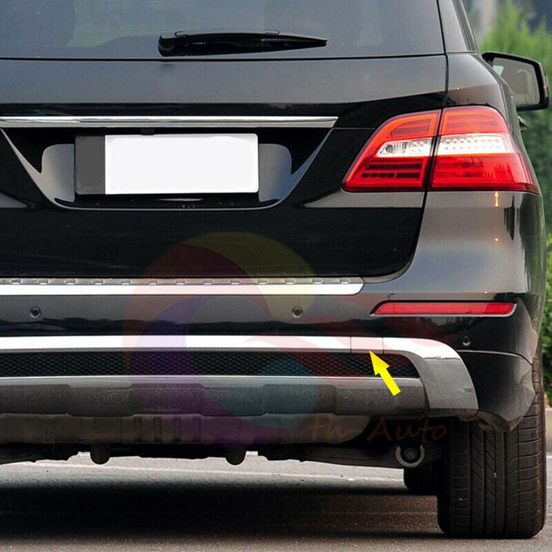 Chrome Rear Bumper Tow Hook Cover Cap A1668851423 For Mercedes W166 ML ...