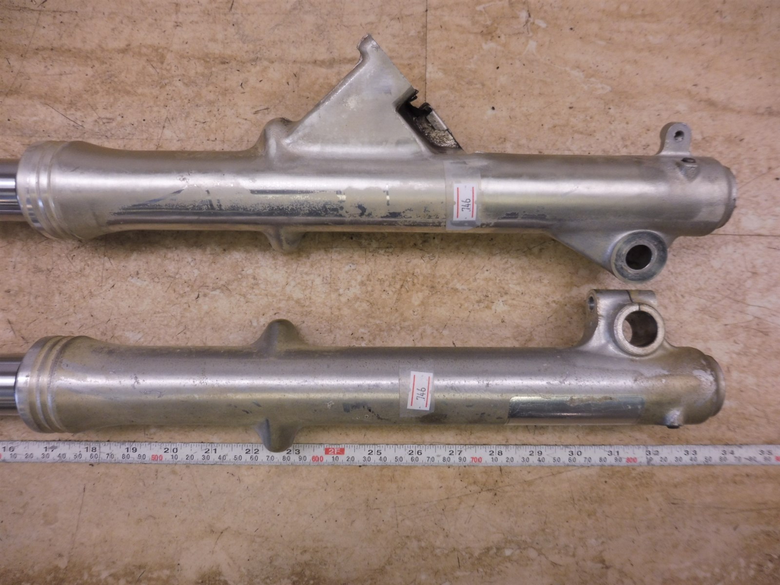 1982 Yamaha Maxim 650 Y746> front forks suspension left right | eBay