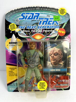 Vintage Playmates Star Trek TNG Captain Dathon Action Figure Next ...