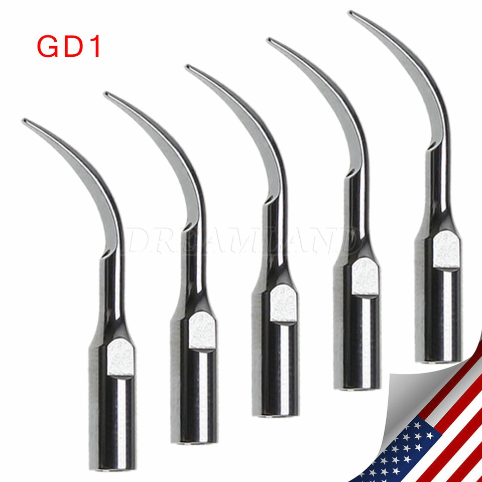 Dental Ultrasonic Scaler Tip Wrench 10*Key / 5 Tips For DTE/SATELEC ...