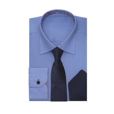 Epoint C.B.B.G.012 Midnight Blue Paisley Necktie Marriage Cufflinks ...