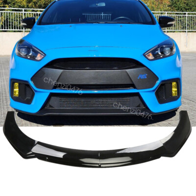 Front Bumper Lip Spoiler Splitter Accessories Parts For Ford Fusion ...