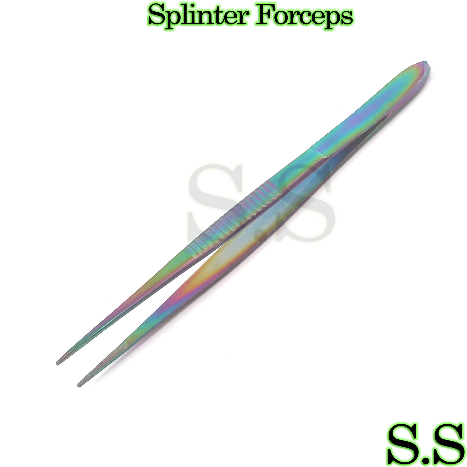 Splinter Forceps - Fine Point 4.5" Multi Color | eBay