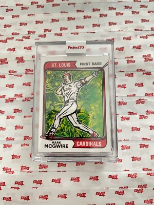 2021 Topps Project 70 Card #700 Mark McGwire 1974 by Blake Jamieson | eBay
