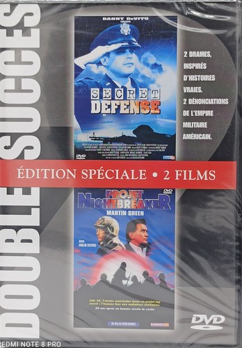 DVD SECRET DEFENSE + PROJET NIGHTBREAKER neuf sous blister | eBay