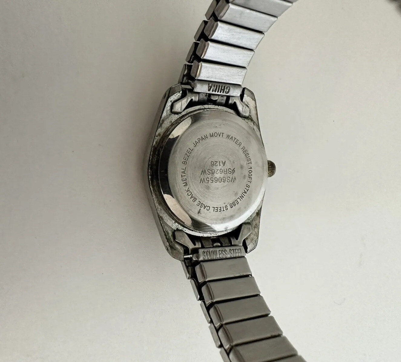 Vtg. Japan Movement Womens Watch Silver A126 WS60655W SR626SW | eBay