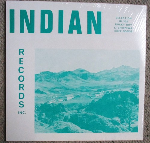 Indian Records Inc IR335 18 Chippewa-Cree Songs LP New/Sealed Native ...
