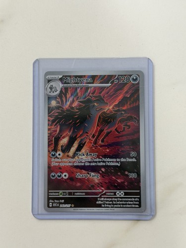 Mightyena - 243/217 Illustration Rare - English - Ascended Heroes ...