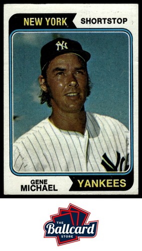 1974 Topps #299 Gene Michael | eBay