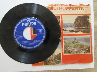 Old 45 RPM German Record - Philips 316 936 PF - Schriebl Hupperts ...