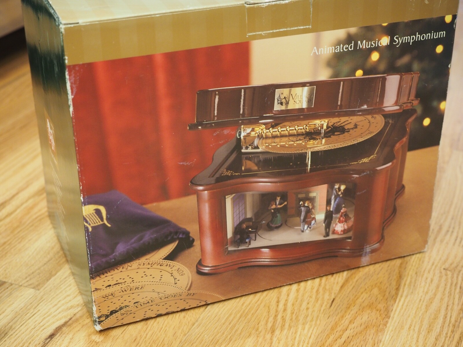 NEW 2002 Mr. Christmas Animated Holiday Symphonium Music Box w/ 16 ...