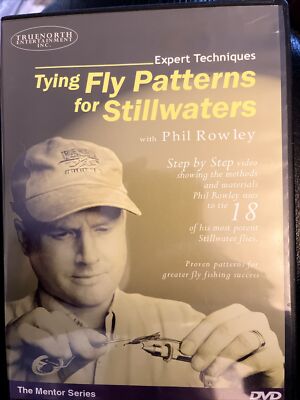 Tying Fly Patterns for Still Waters with Phil Rowley DVD Like New | eBay