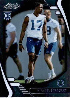 2021 Panini Absolute #188 Michael Strachan Indianapolis Colts RC | eBay