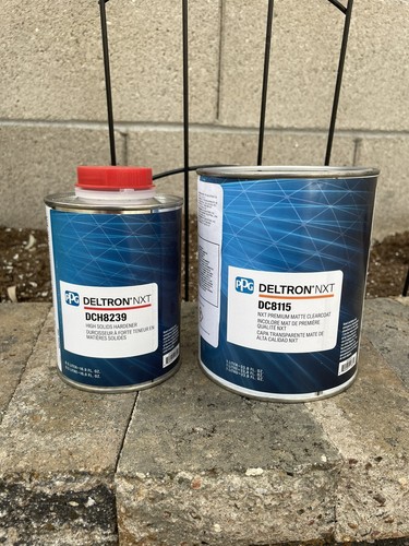 PPG DC8115 NXT Premium Matte Clear Coat With 0.5 DCH8239 High Solids ...
